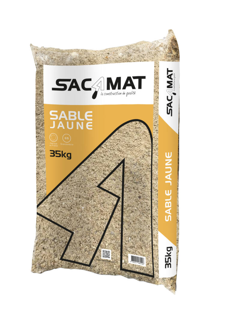 SABLE JAUNE - 35 KG - Sacamat